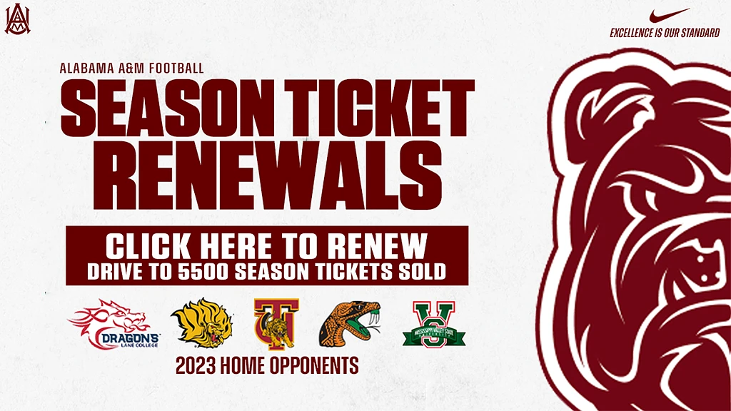 Bulldog Football Season Ticket | The Alabama A&M Family Experience