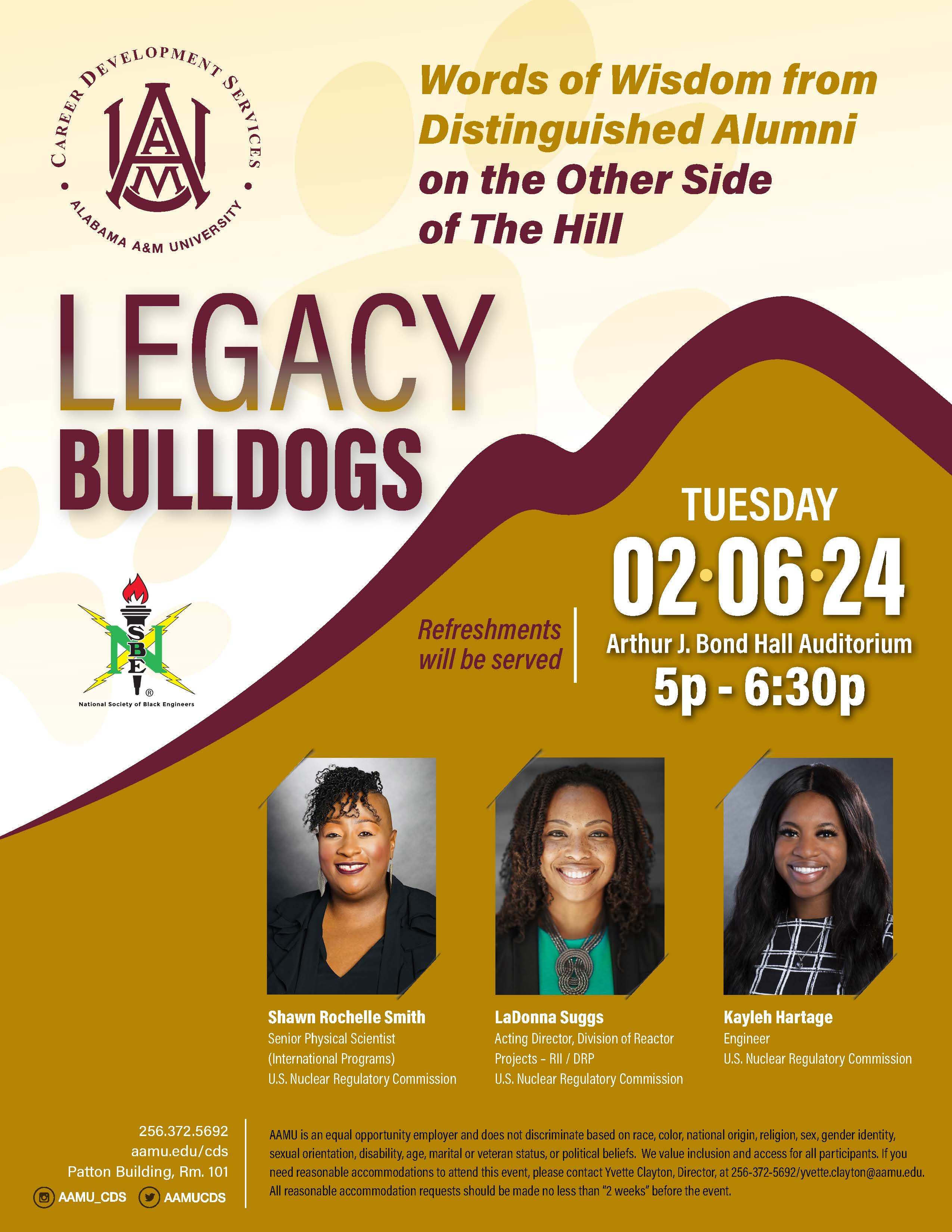 Legacy Bulldogs - An Evening with | The Alabama A&M Family Experience